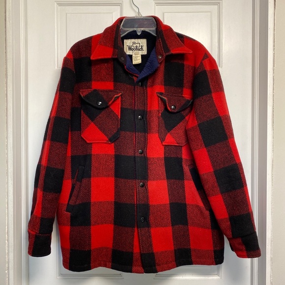 Woolrich | Jackets & Coats | Vintage 6s Or 70s Woolrich Buffalo Plaid ...